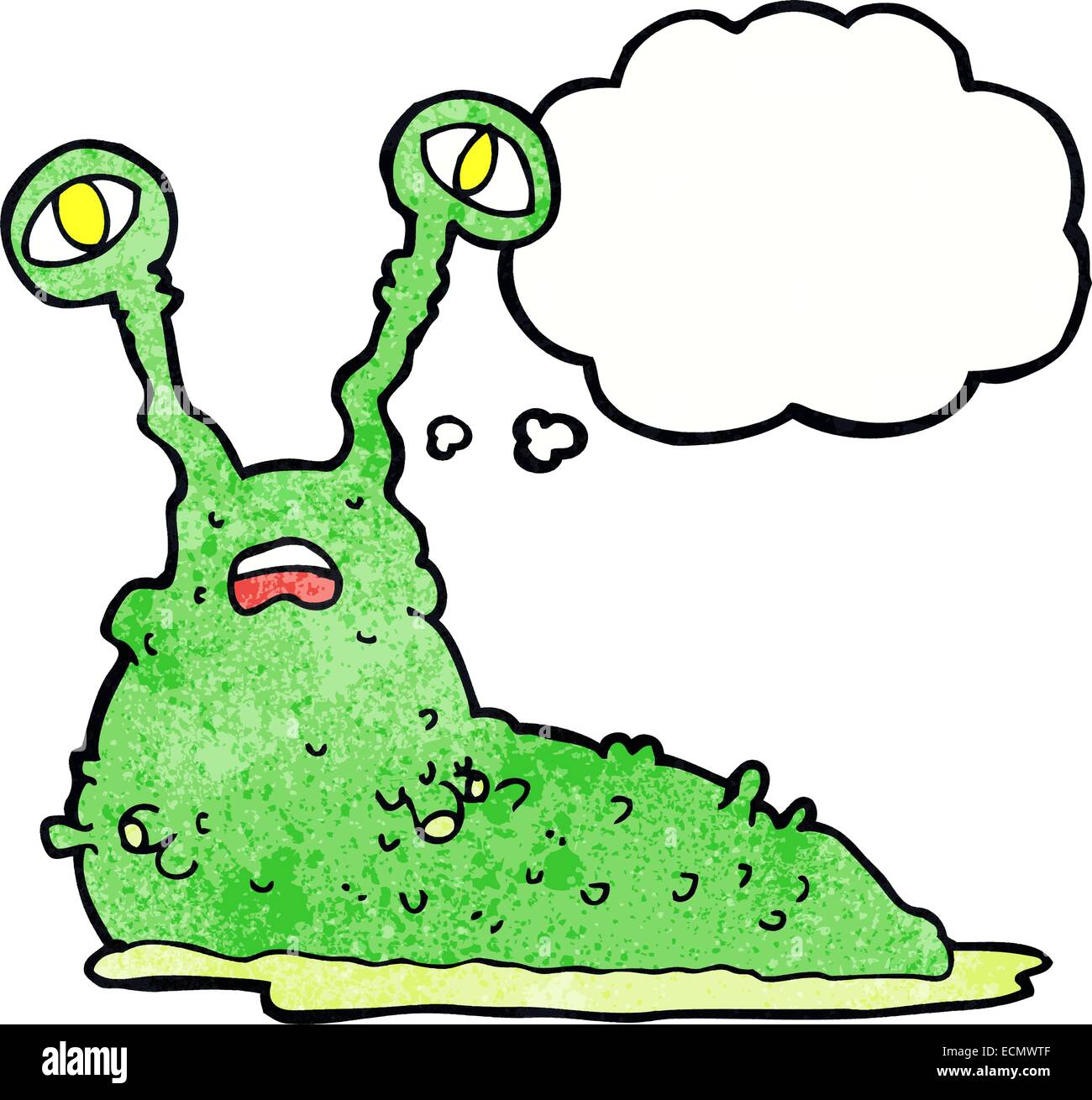 Cartoon gross slug Stock Vector Images - Alamy