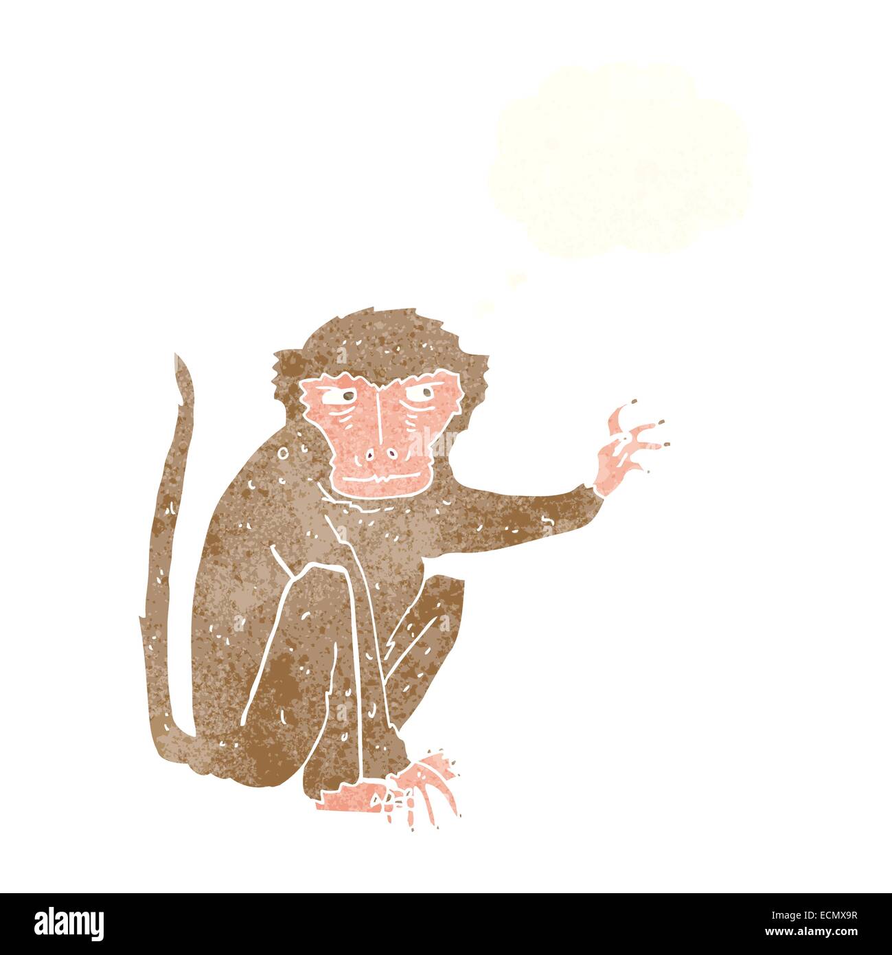 Cartoon evil monkey bubble hi-res stock photography and images - Alamy