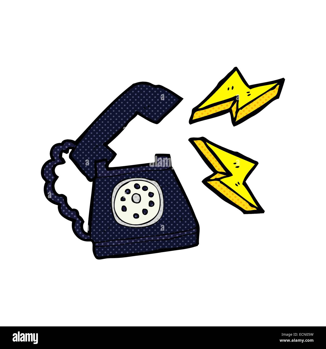 Animated Ringing Telephone