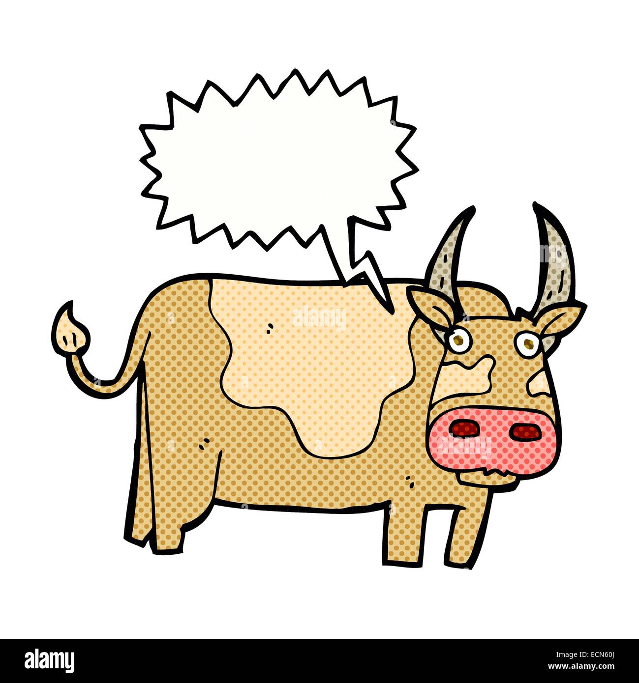 Talking bull Stock Vector Images - Alamy