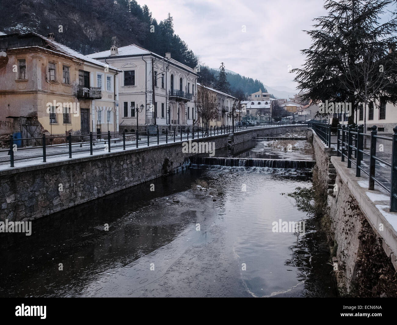 View of the old city of Florina in Northern Greece Stock Photo - Alamy