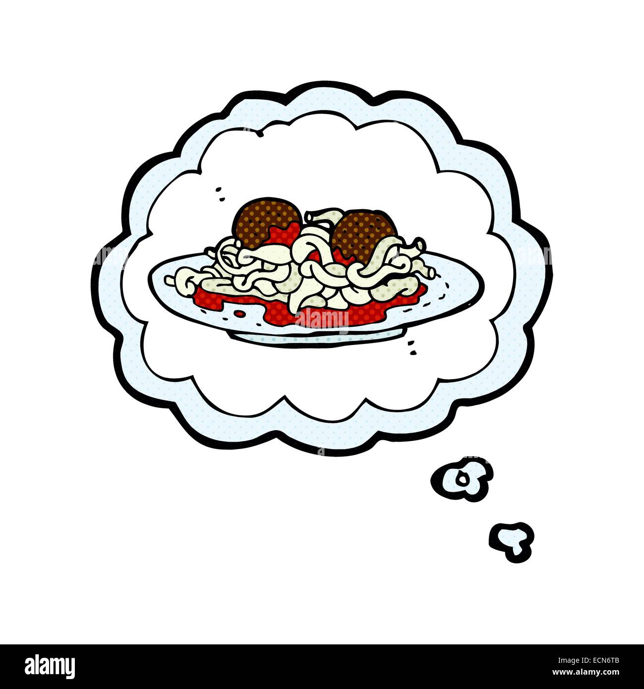 Cartoon spaghetti and meatballs hi-res stock photography and images - Alamy