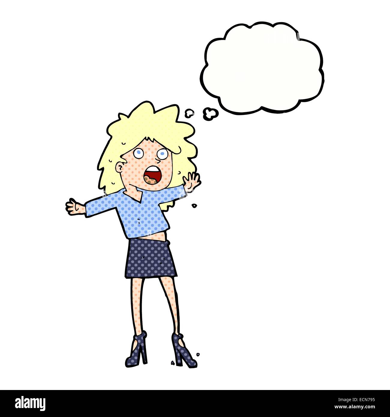 Girl tripping Stock Vector Images - Alamy