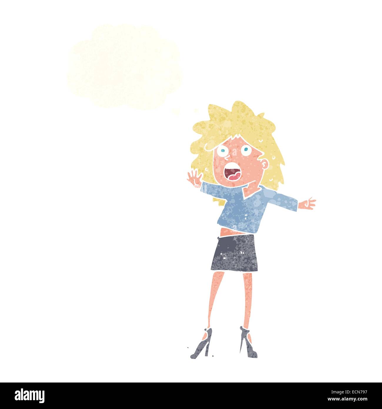 Girl tripping Stock Vector Images - Alamy
