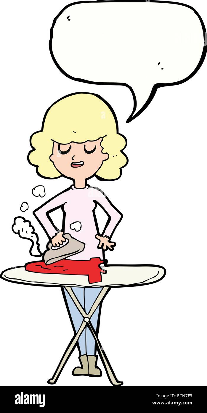 Ironing board quirky Stock Vector Images - Alamy
