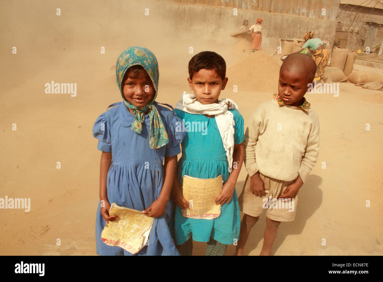 Dhaka january 2011 child hand hi-res stock photography and images - Alamy
