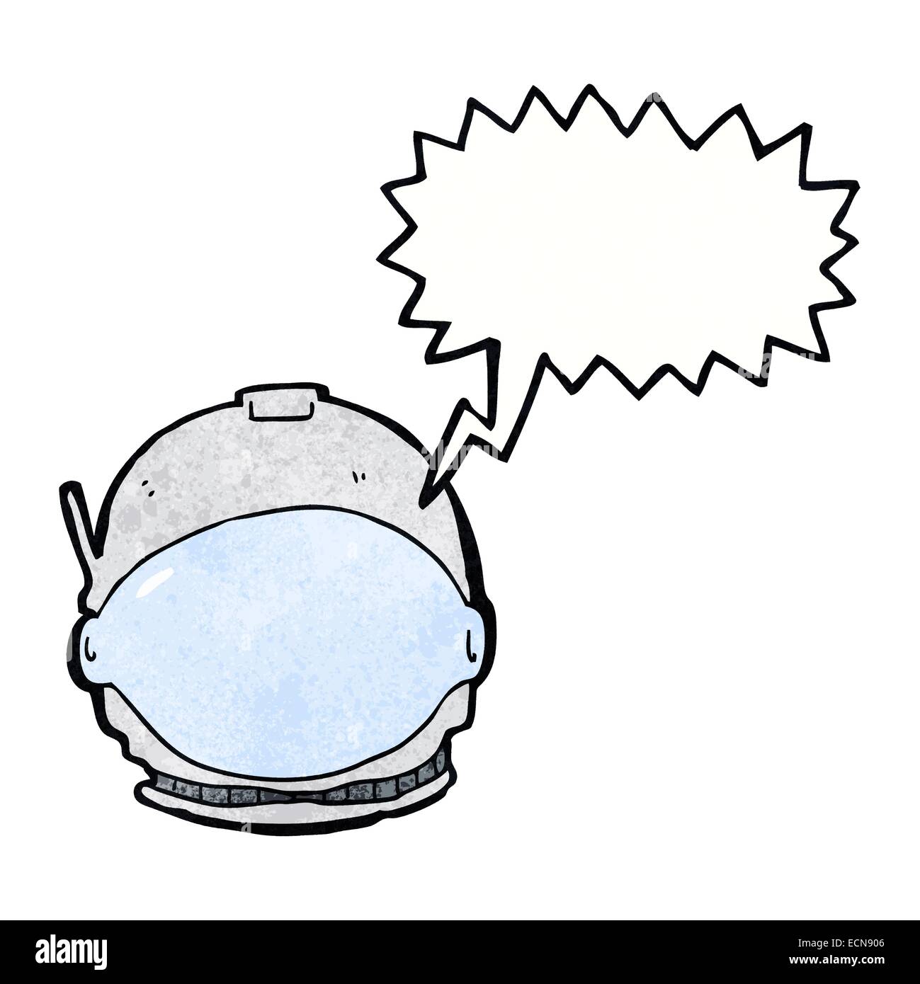 cartoon astronaut face with speech bubble Stock Vector Image & Art - Alamy