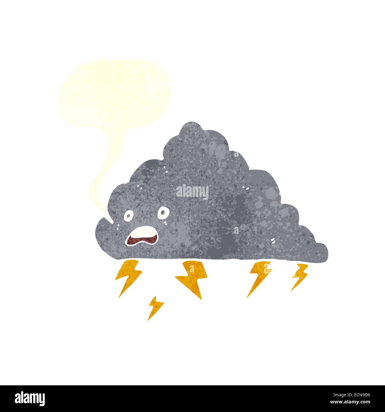 Thundercloud cartoon character hi-res stock photography and images - Alamy