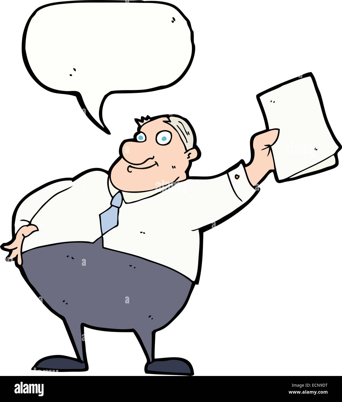 Papers talking Stock Vector Images - Alamy