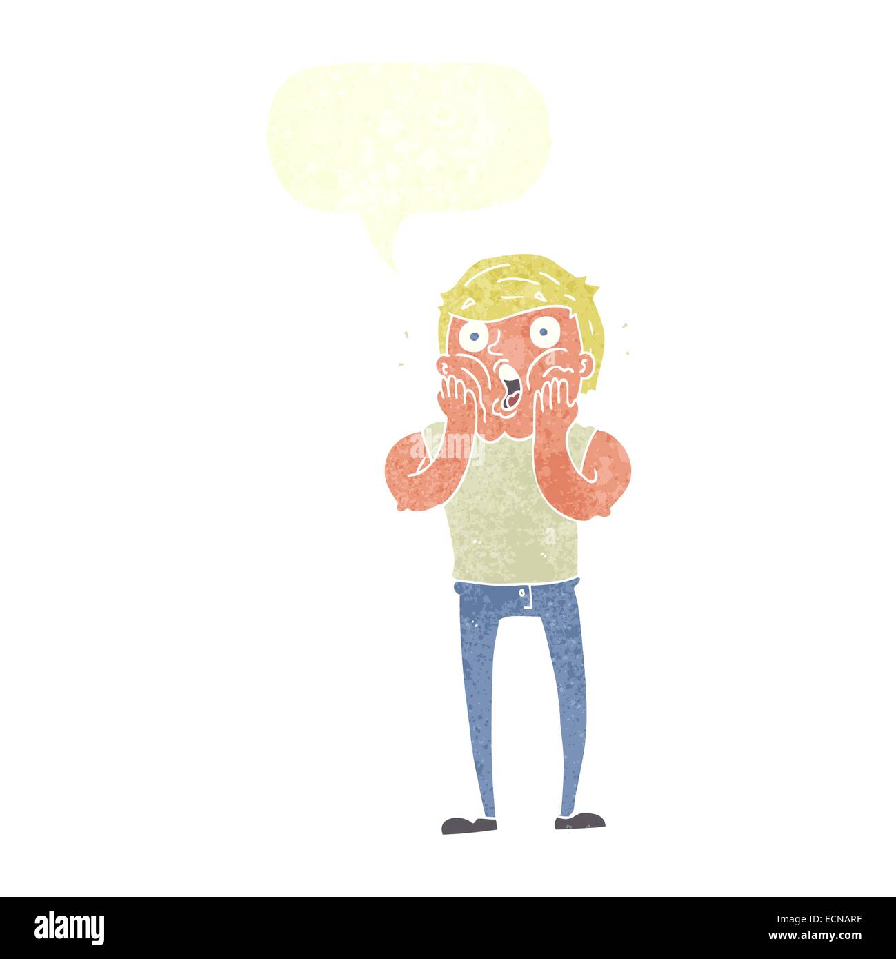Cartoon gasping man hi-res stock photography and images - Alamy