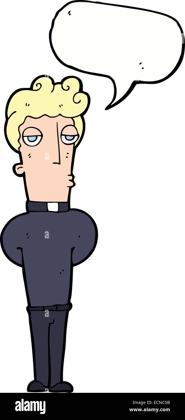 Priest speaking Stock Vector Images - Alamy