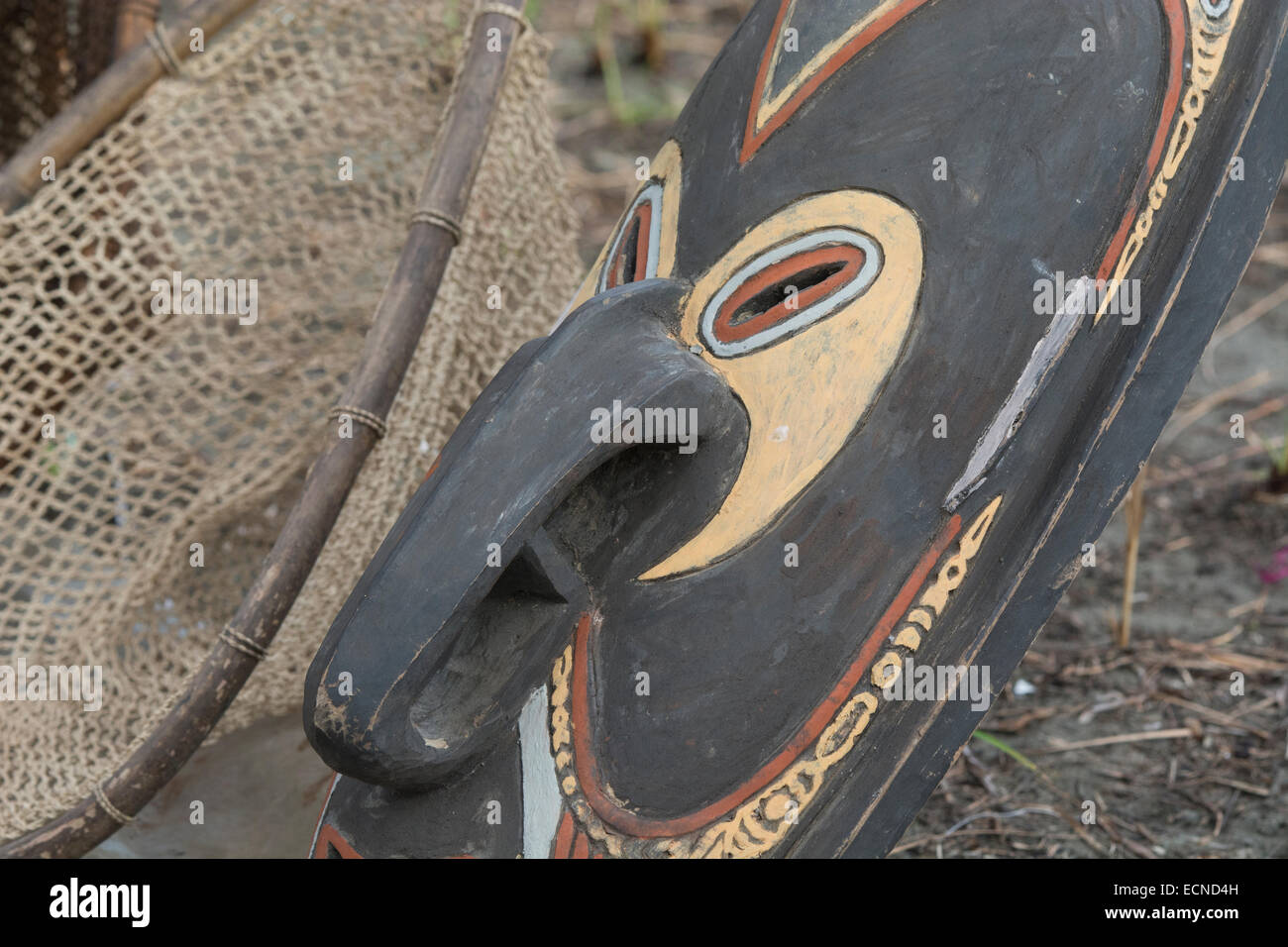 Melanesia, Papua New Guinea, Sepik River area, Murik Lakes, Karau ...