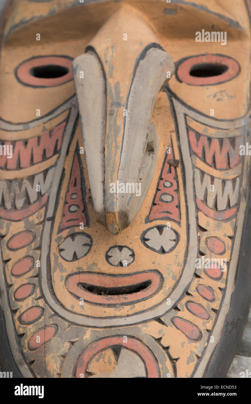 Painted face of sepik river hi-res stock photography and images - Alamy