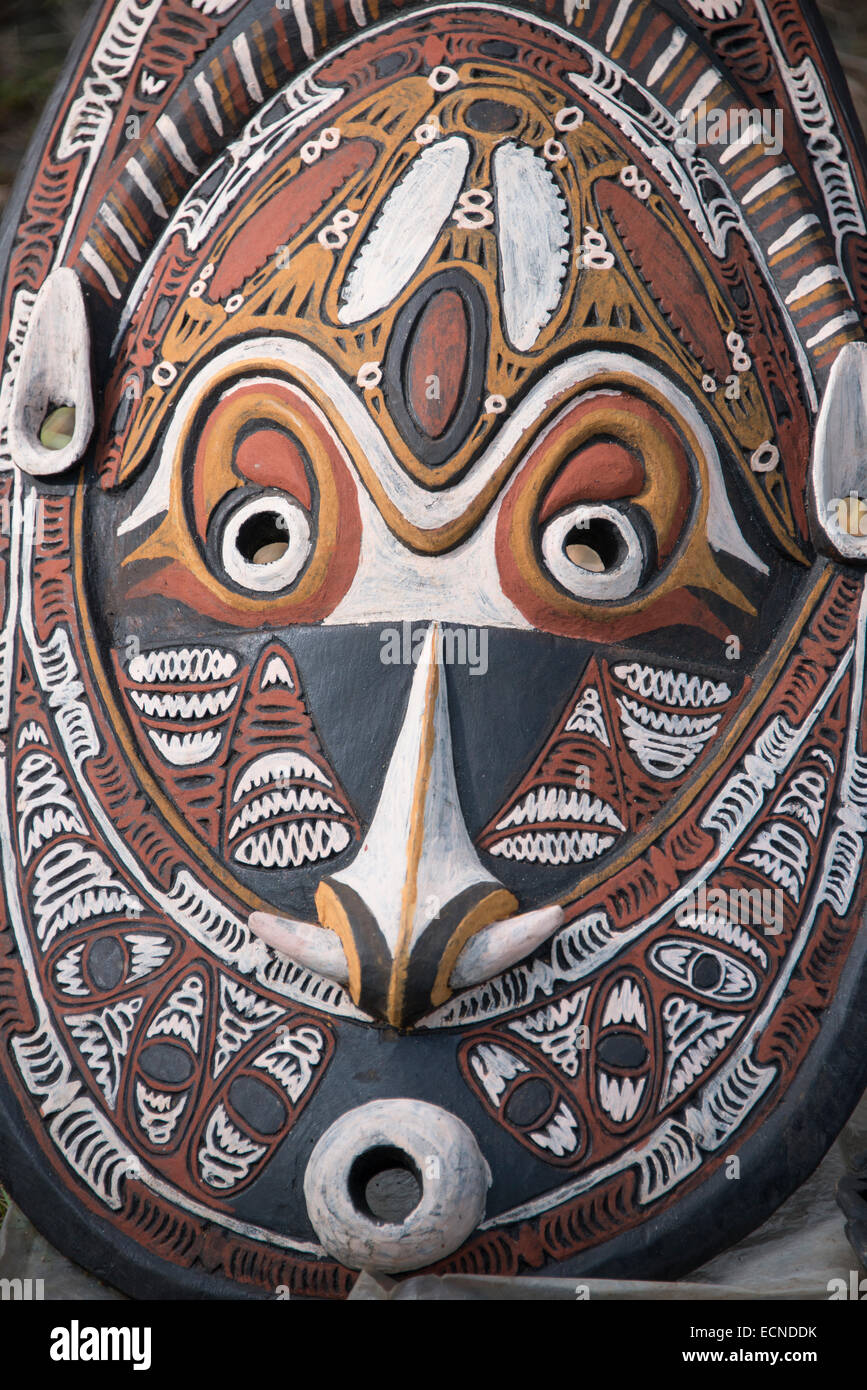 Painted face of sepik river hi-res stock photography and images - Alamy