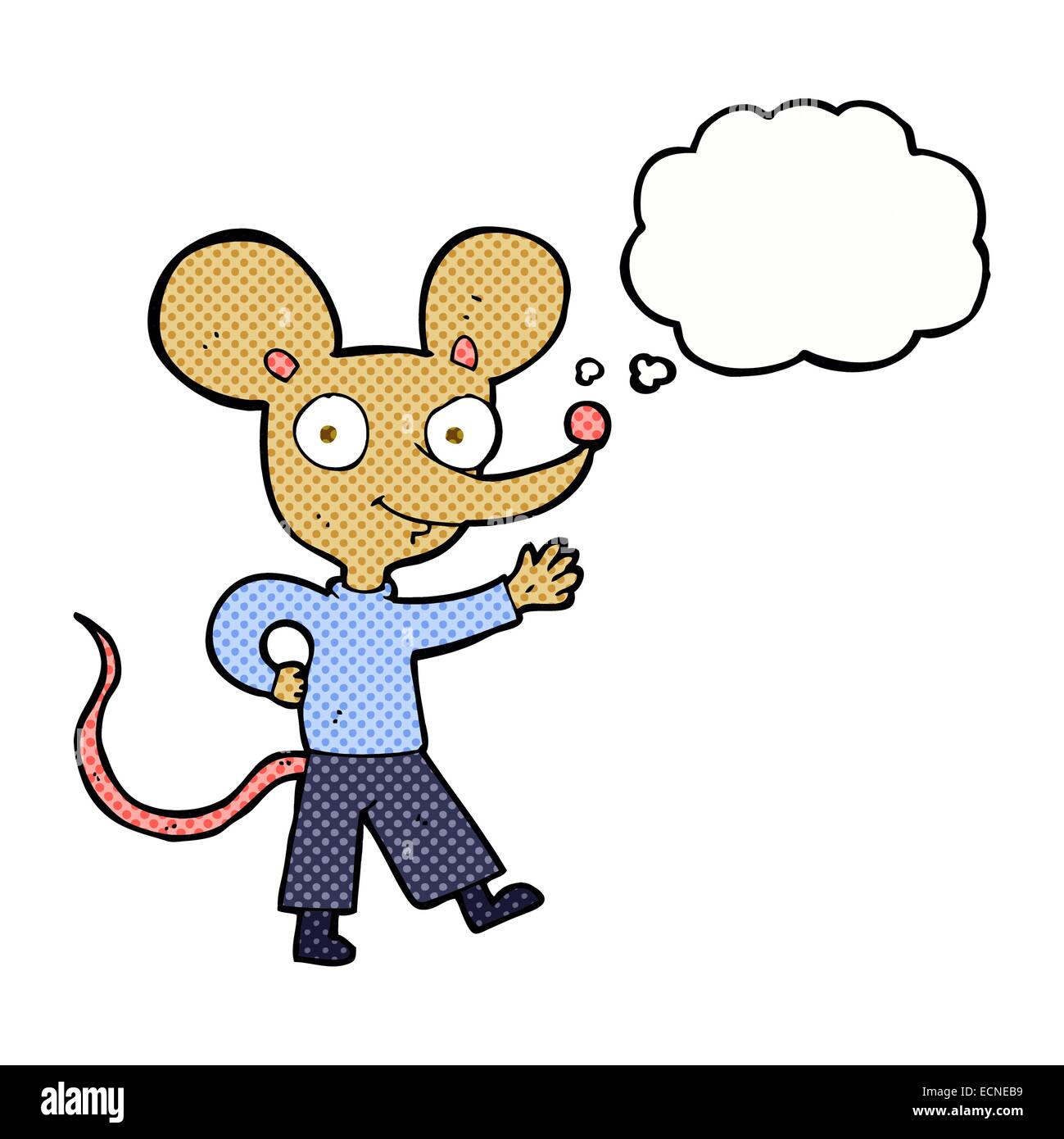 Cartoon waving mouse Stock Vector Images - Alamy