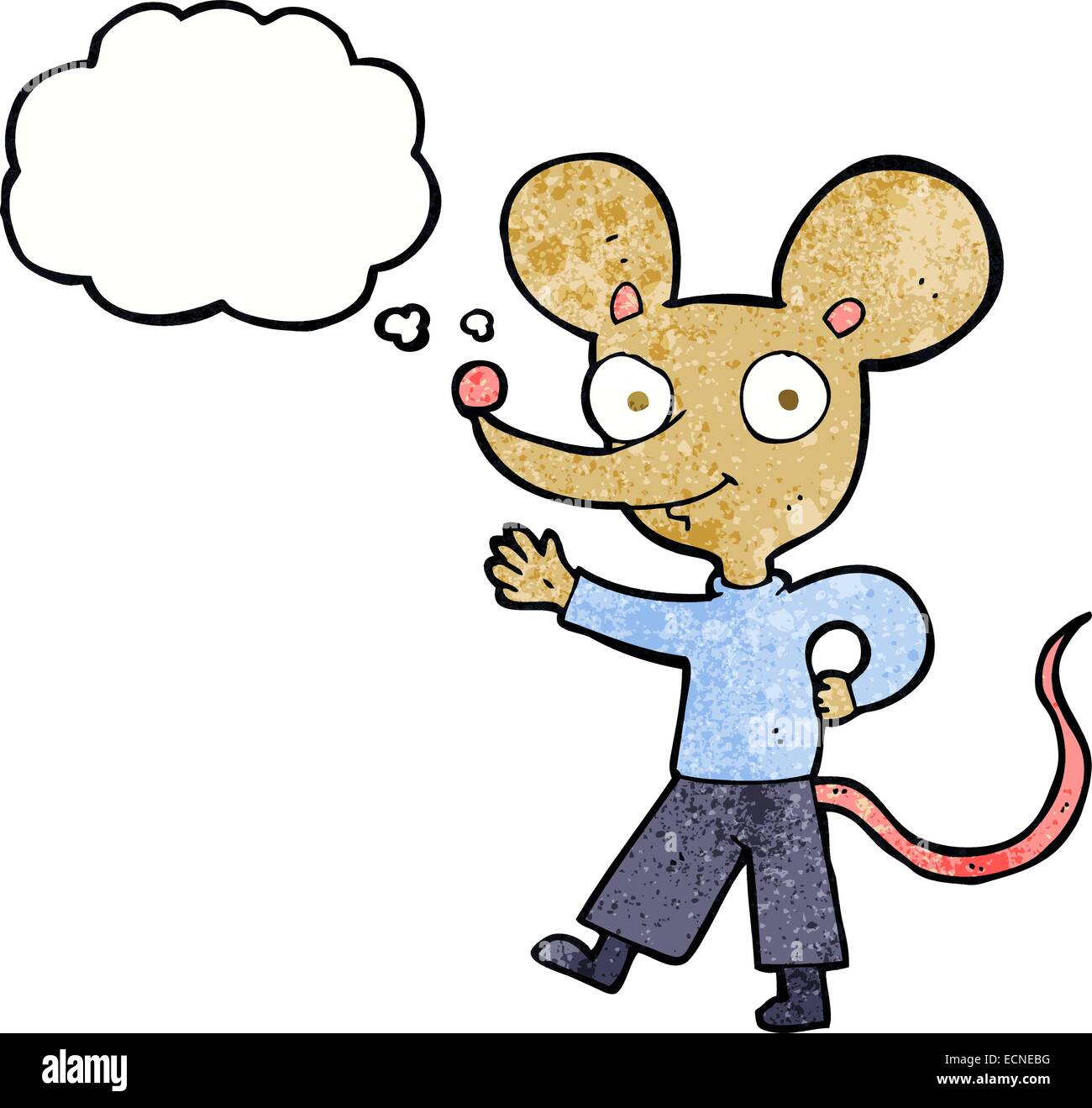 Cartoon waving mouse Stock Vector Images - Alamy