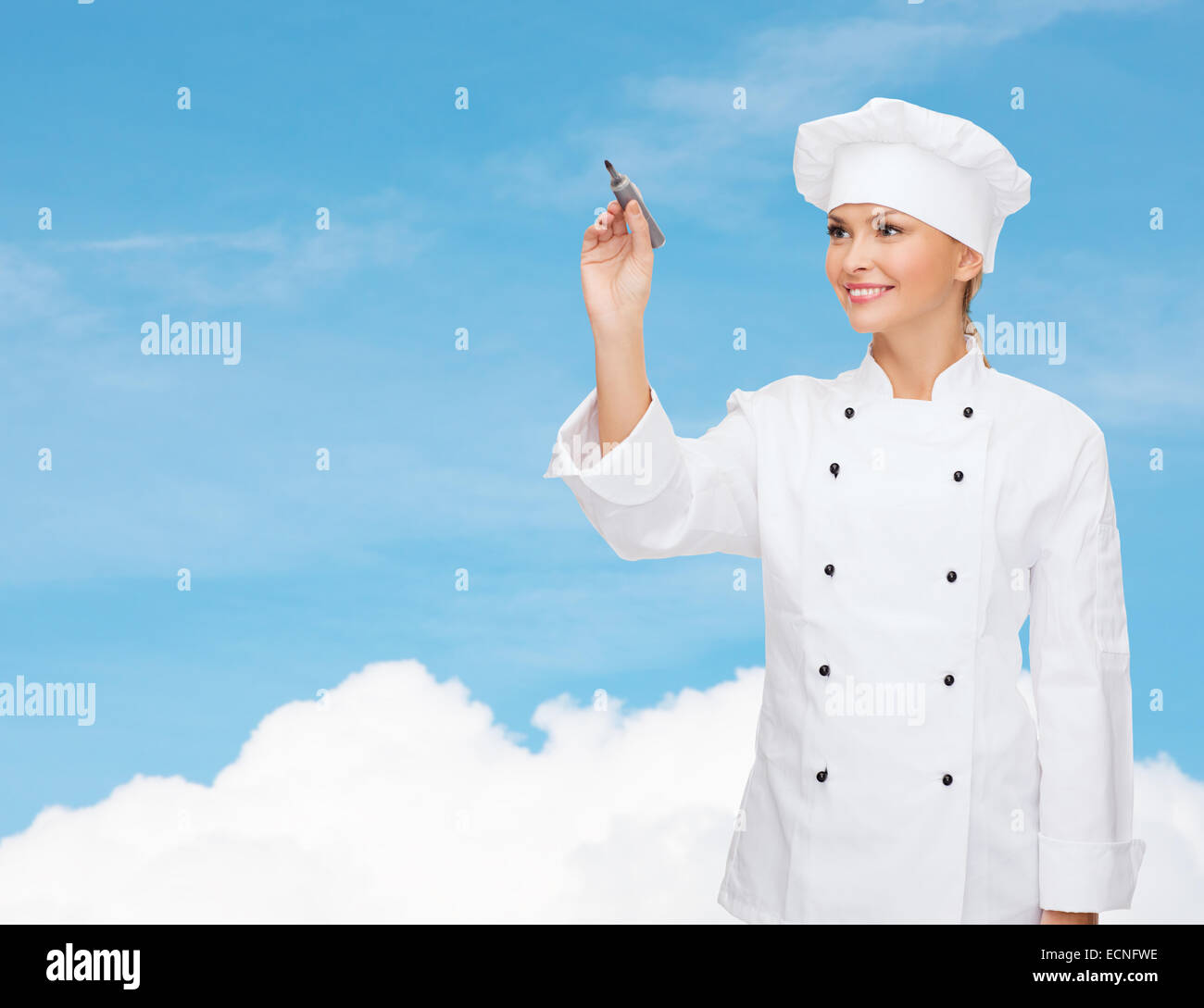 Drawing of chef hi-res stock photography and images - Alamy