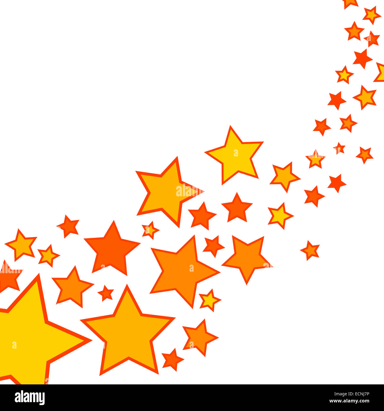 Abstract background with colorful stars Stock Photo - Alamy