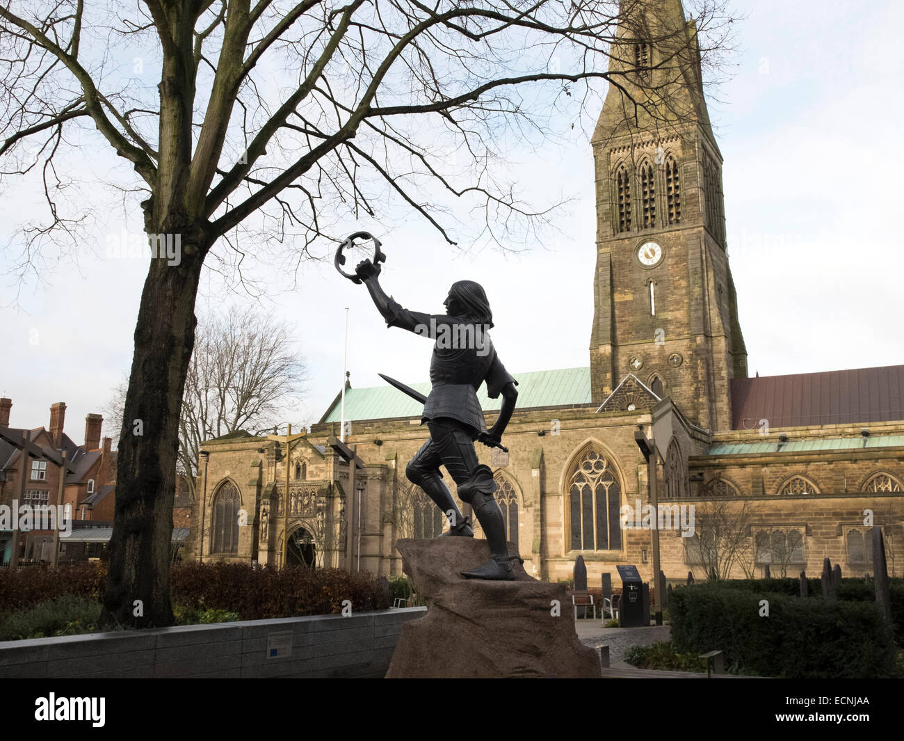 The statue of King Richard III by James Walter Butler RA now moved ...
