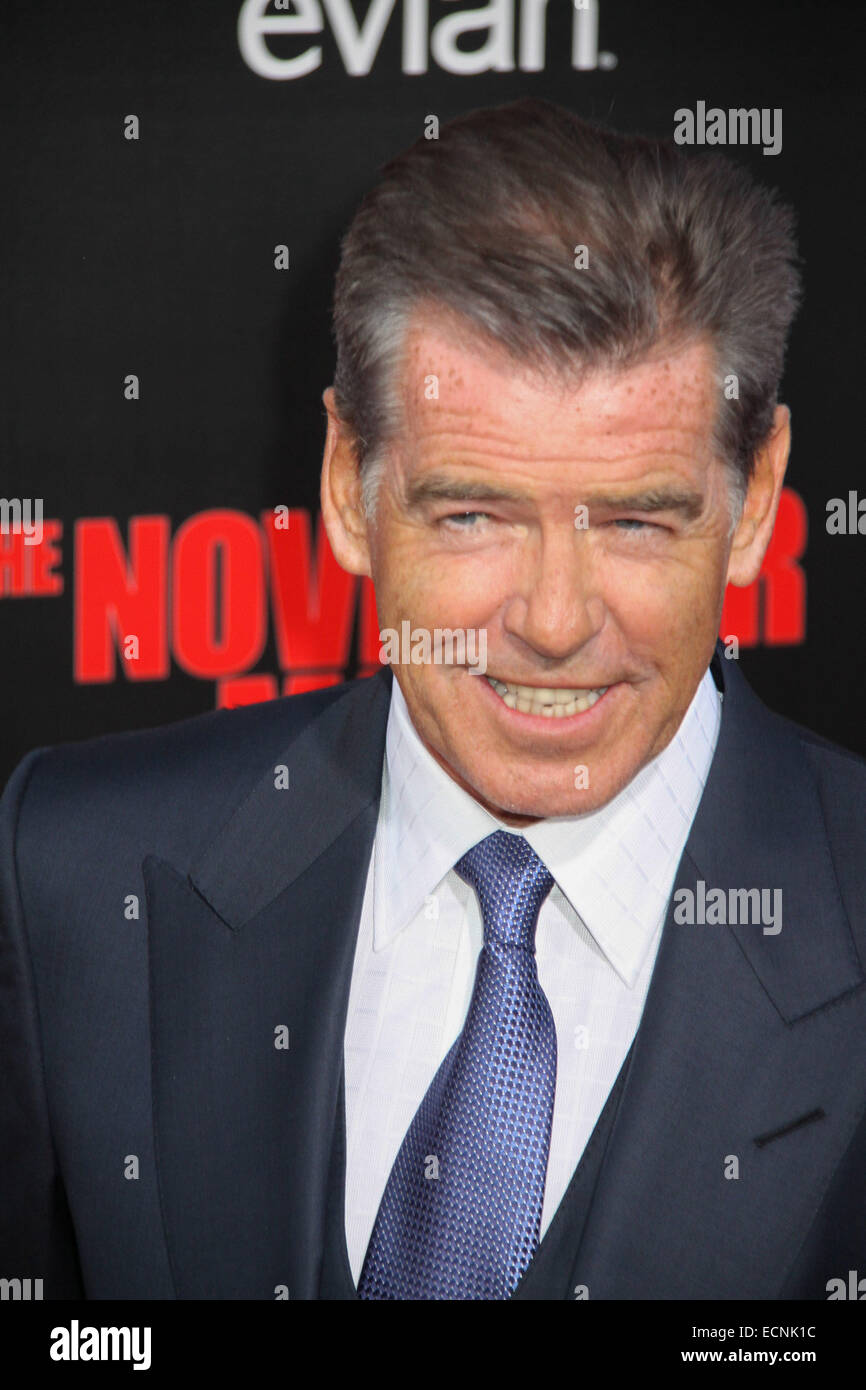Los Angeles.CA.USA . Pierce Brosnan at The November Man Los Angeles ...
