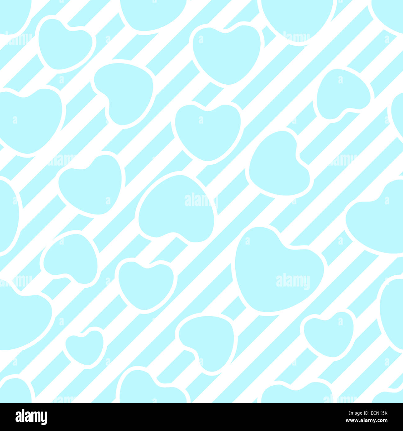 Valentines day seamless background with hearts Stock Photo - Alamy