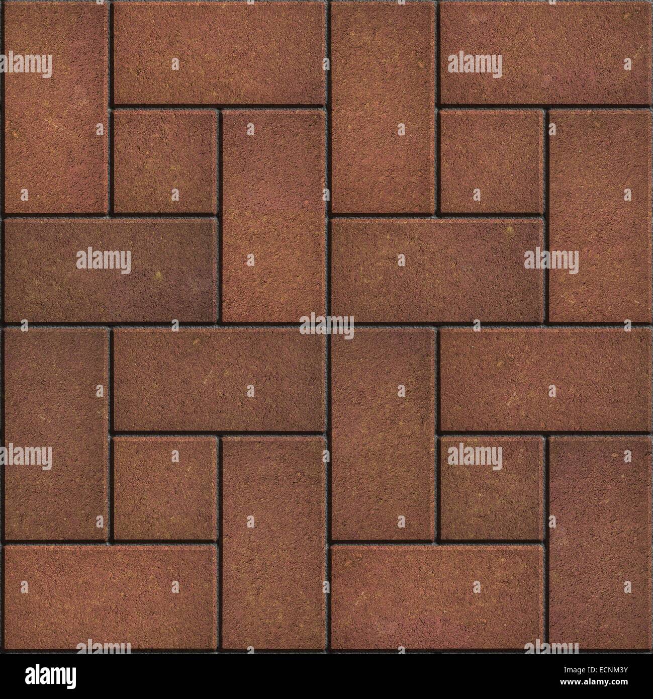 Brown Pavement - Rectangular and Small Square Stock Photo - Alamy