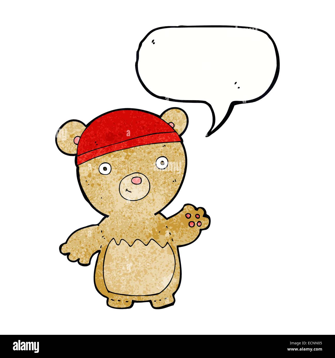 Cartoon teddy bear wearing hat hi-res stock photography and images - Alamy