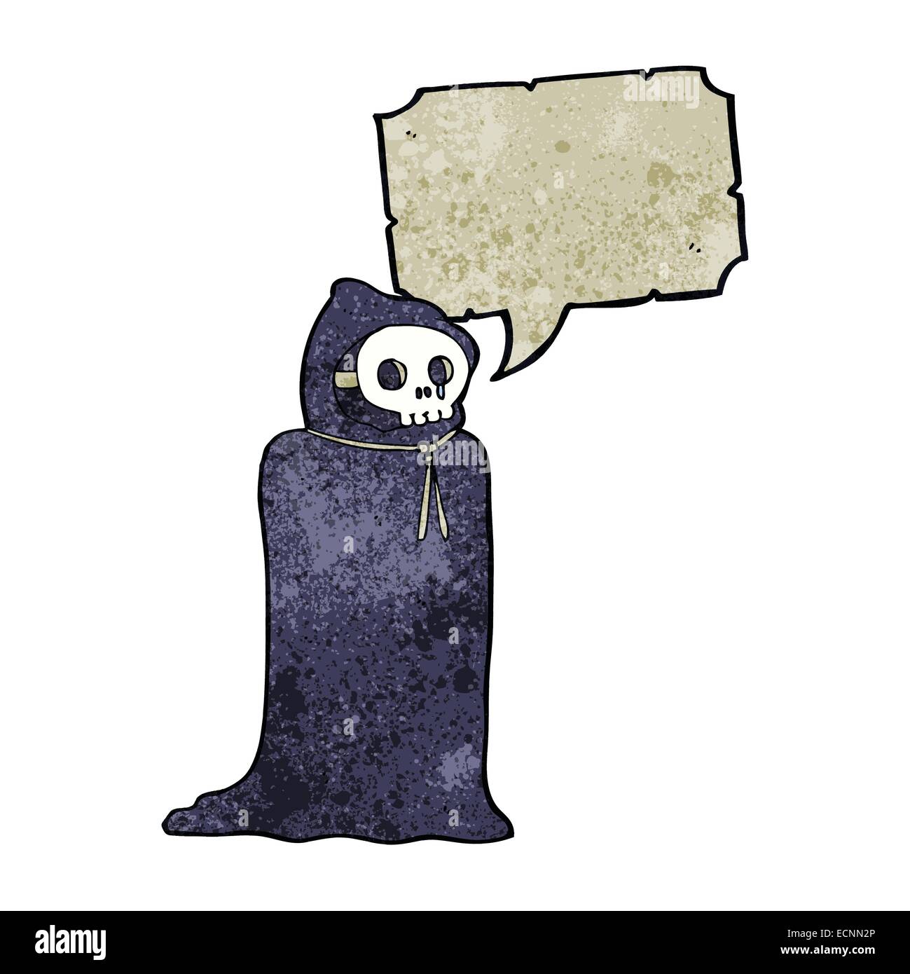 cartoon spooky halloween costume with speech bubble Stock Vector Image ...