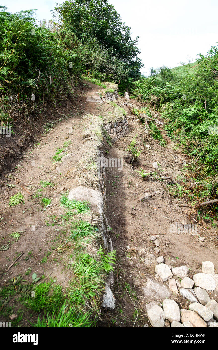 Eroded footpath hi-res stock photography and images - Alamy