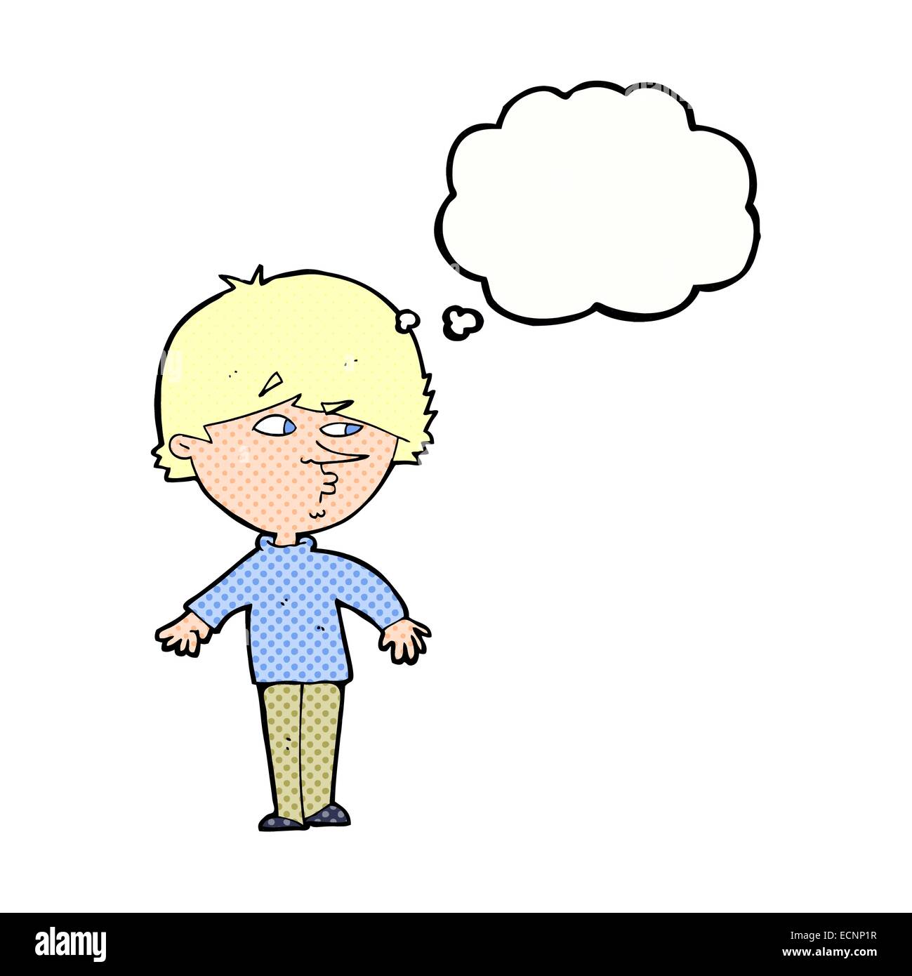 Man looking over shoulder Stock Vector Images - Alamy