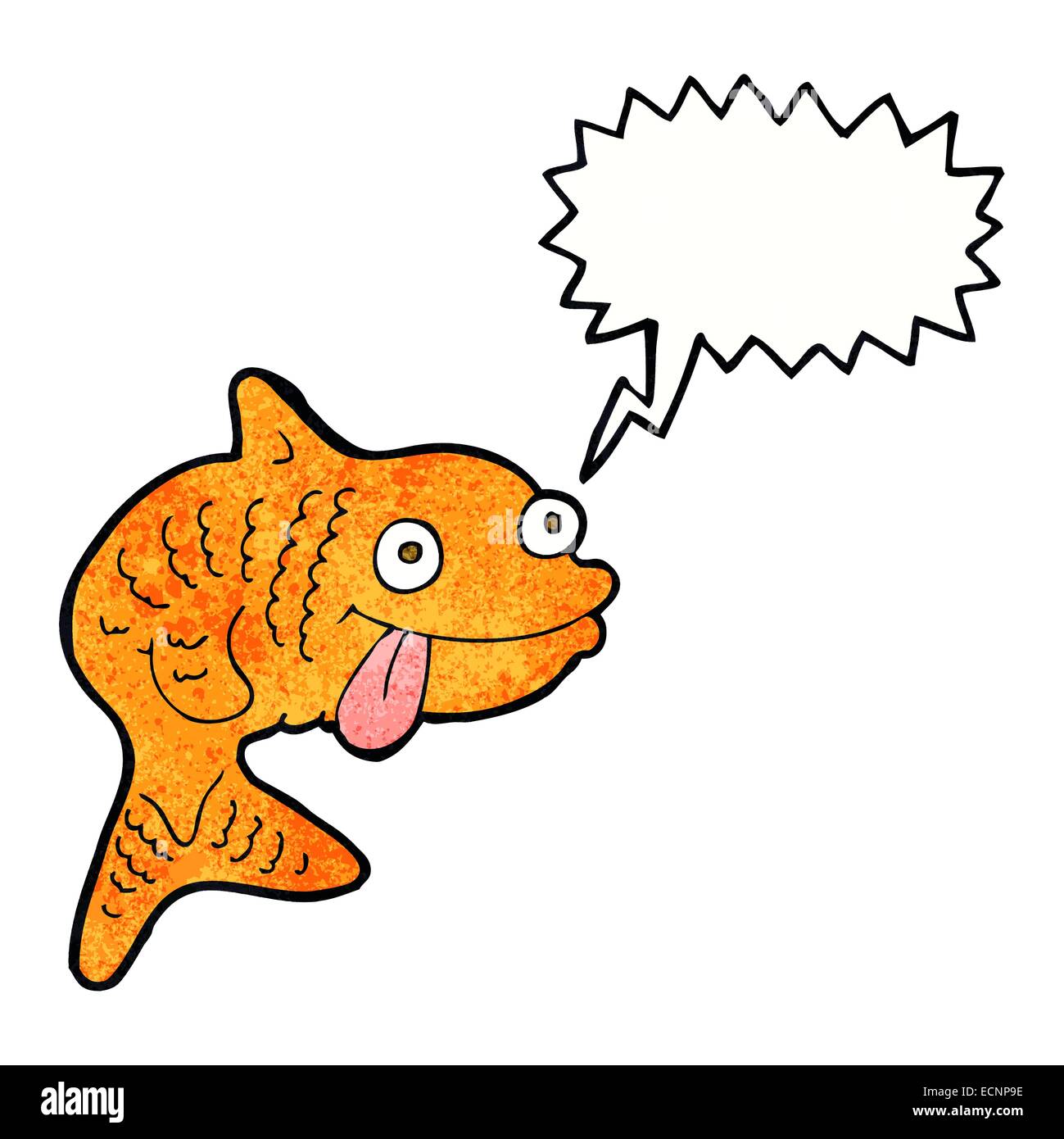 cartoon fish with speech bubble Stock Vector Image & Art - Alamy