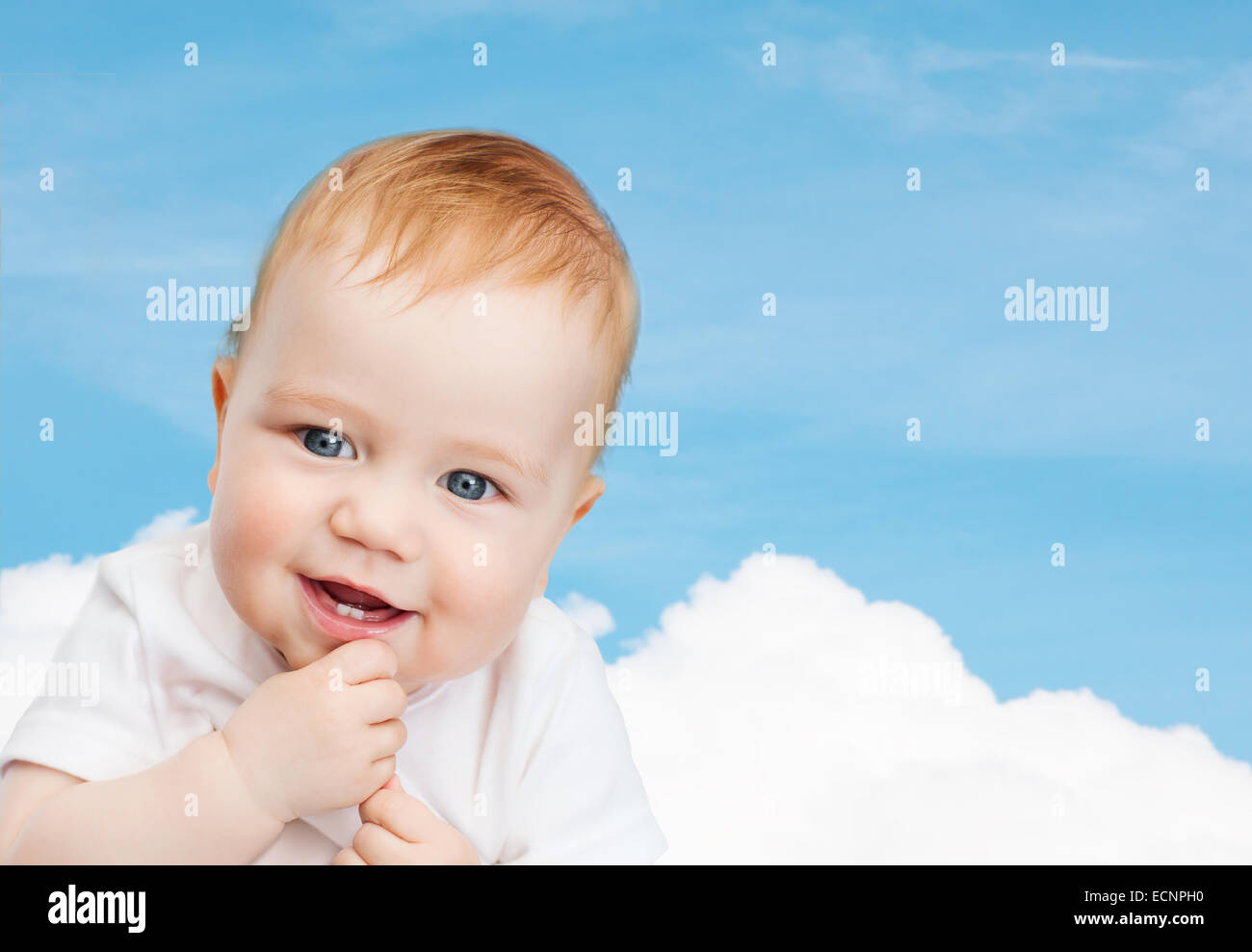 smiling little baby Stock Photo - Alamy