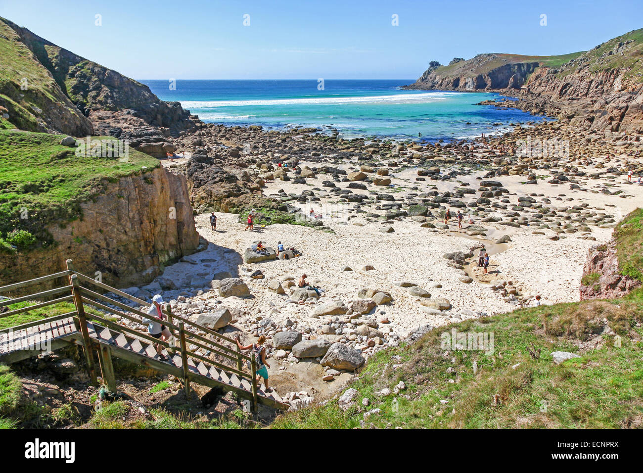 Nanjizal mill bay hi-res stock photography and images - Alamy