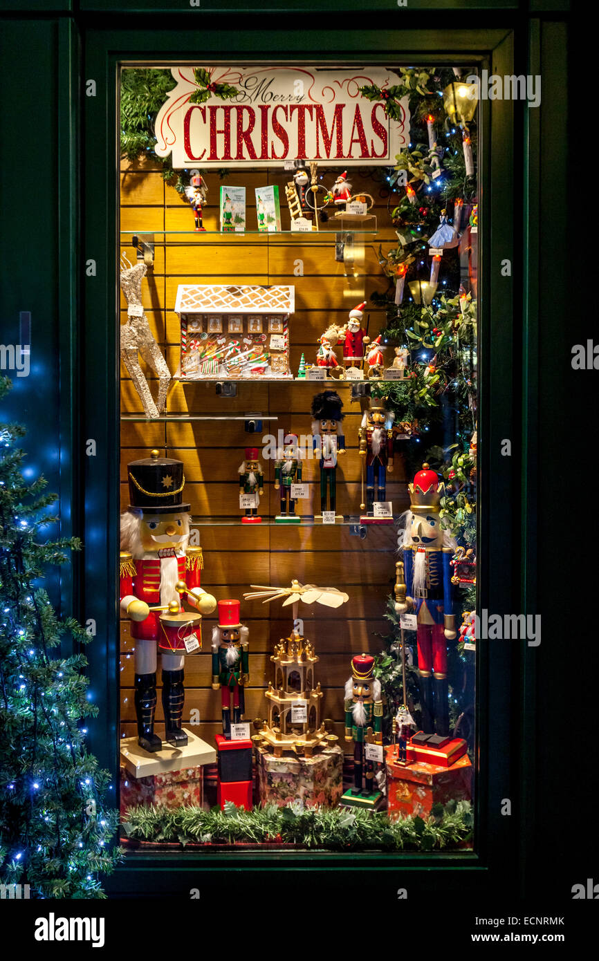 Christmas toy shop window hi-res stock photography and images - Alamy