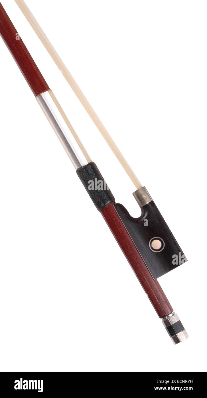 Violin Bow Isolated Stock Photo - Alamy