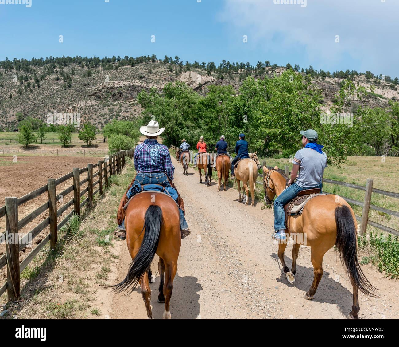 Dude ranch colorado hi-res stock photography and images - Alamy