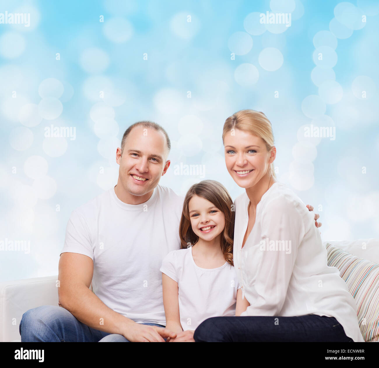 happy family at home Stock Photo - Alamy