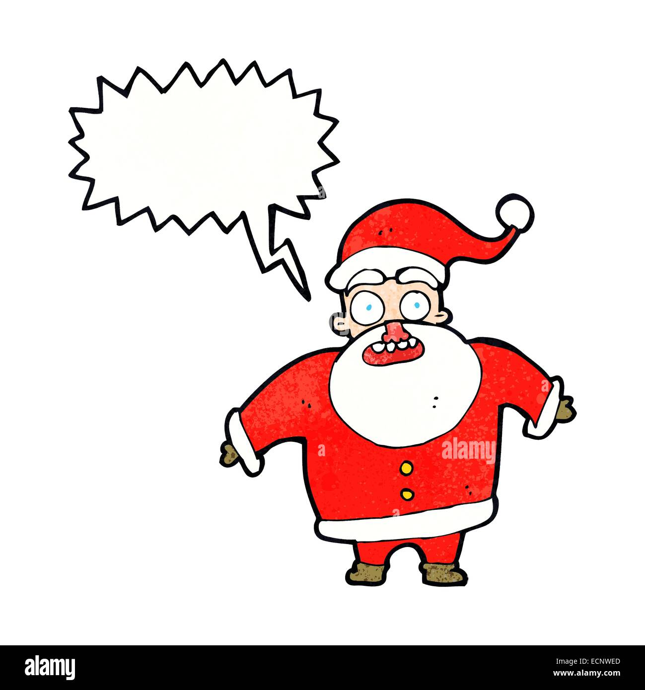 Cartoon Shocked Santa Claus High Resolution Stock Photography and ...