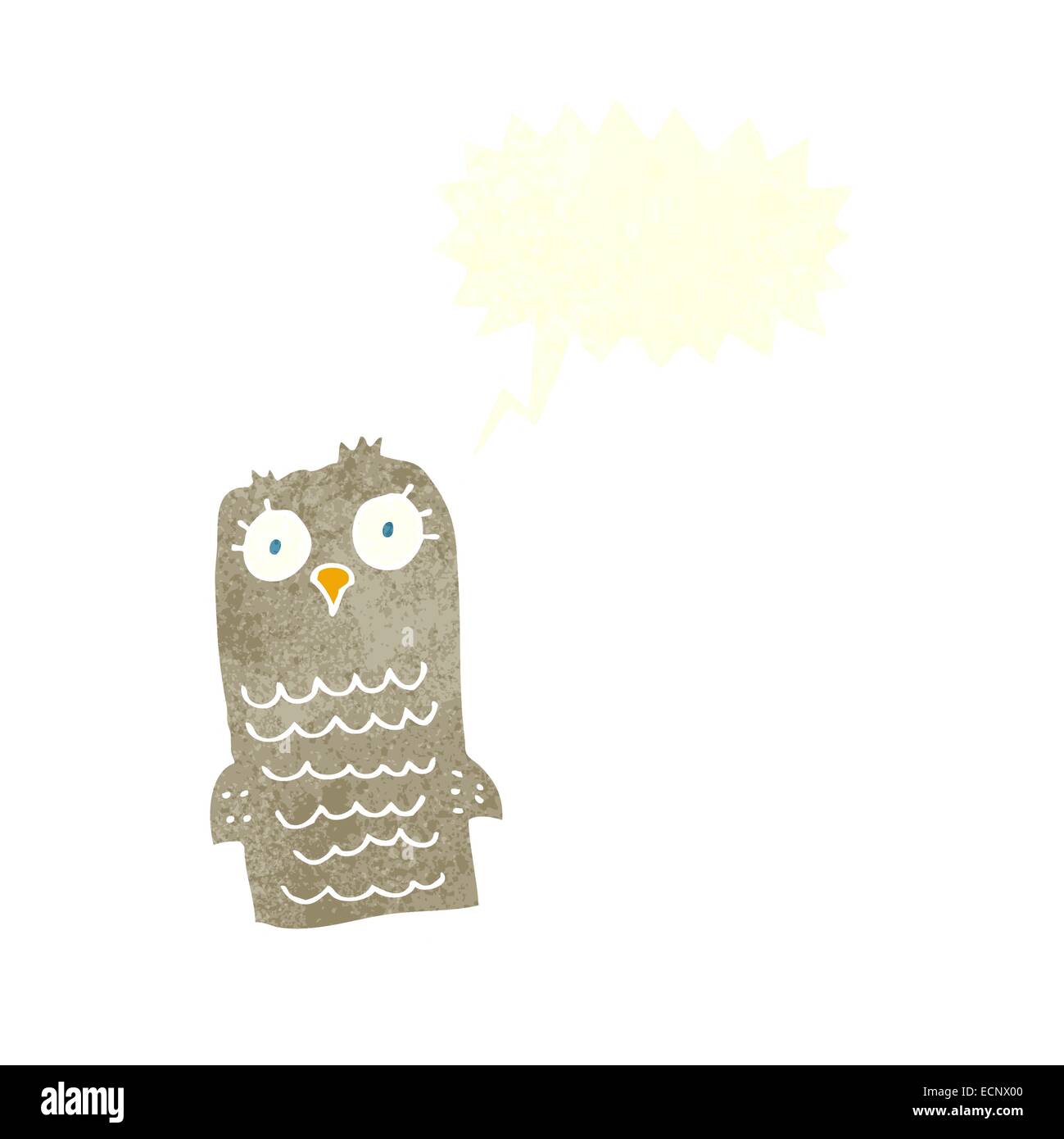 Speech owl Cut Out Stock Images & Pictures - Alamy