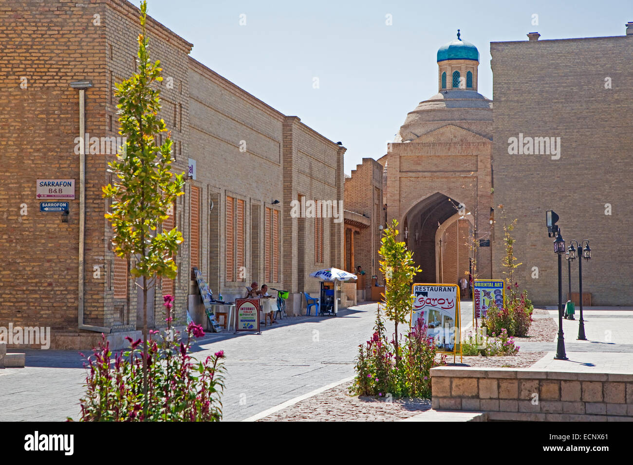 The city centre of Bukhara / Buxoro, Uzbekistan Stock Photo - Alamy