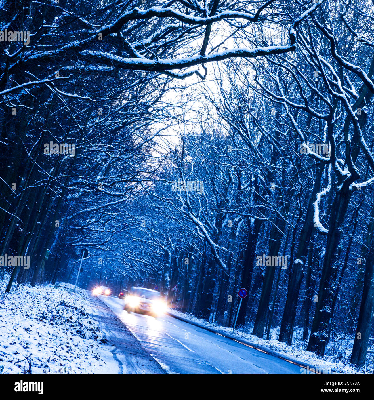 December evening hi-res stock photography and images - Alamy