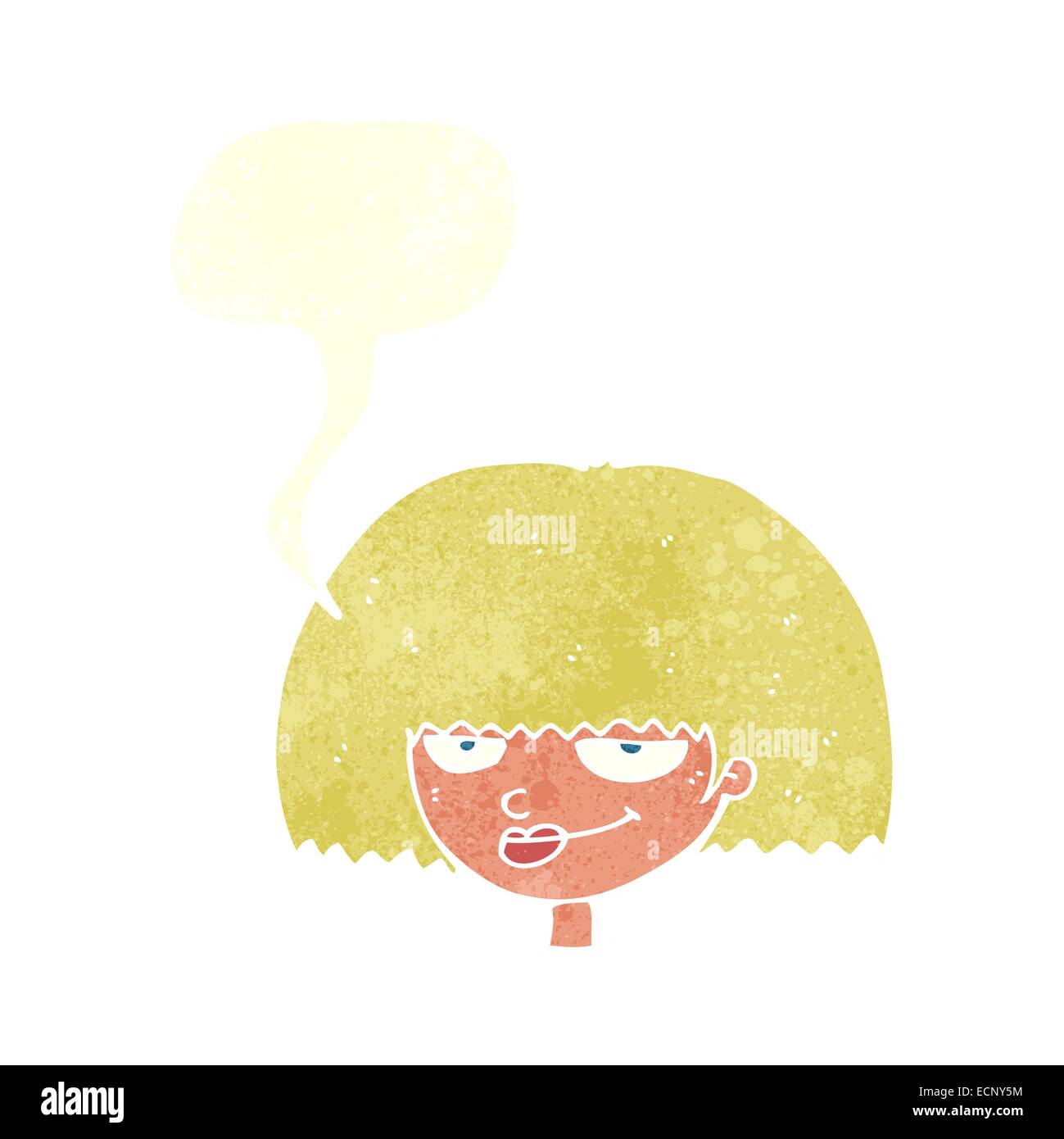Cartoon mean female face hi-res stock photography and images - Alamy
