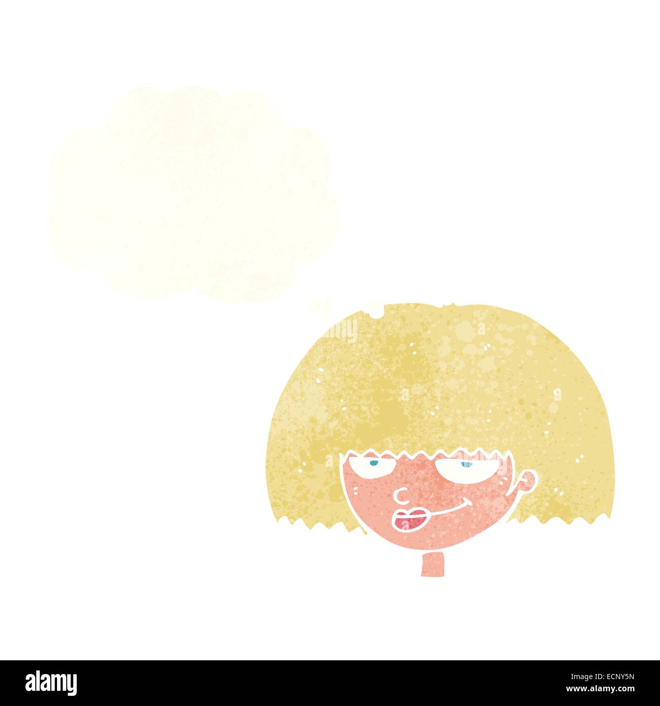 Cartoon mean female face hi-res stock photography and images - Alamy