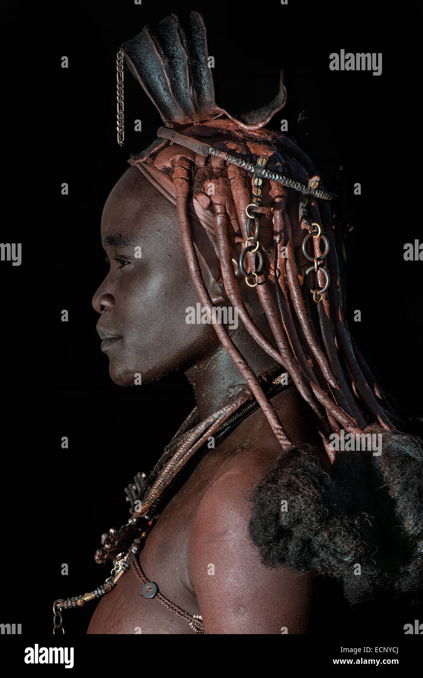 Himba woman smile hi-res stock photography and images - Alamy