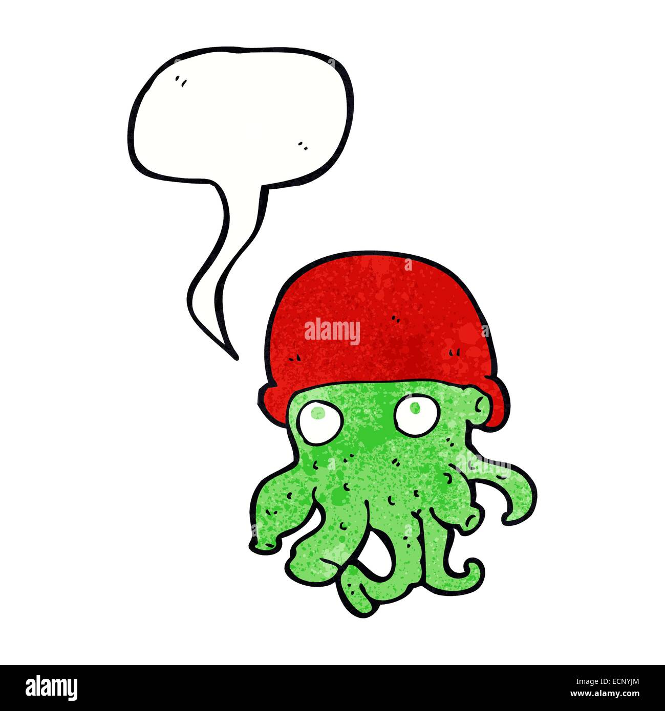 Cartoon alien head wearing hat hi-res stock photography and images - Alamy