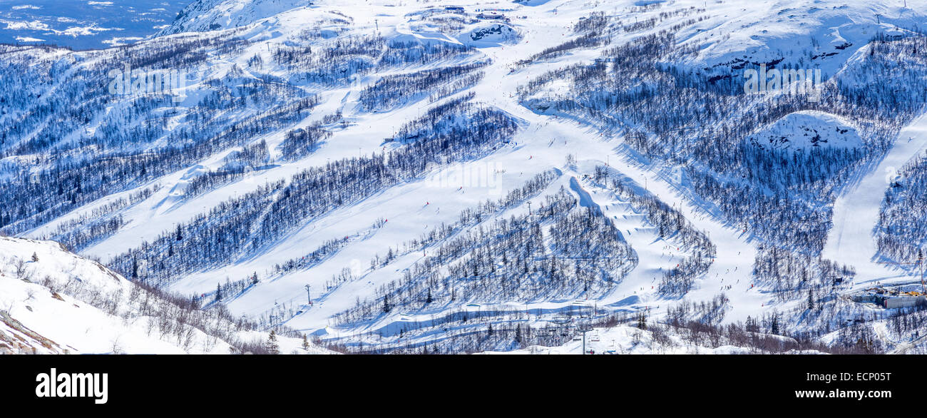 View slopes ski resort in hi-res stock photography and images - Alamy