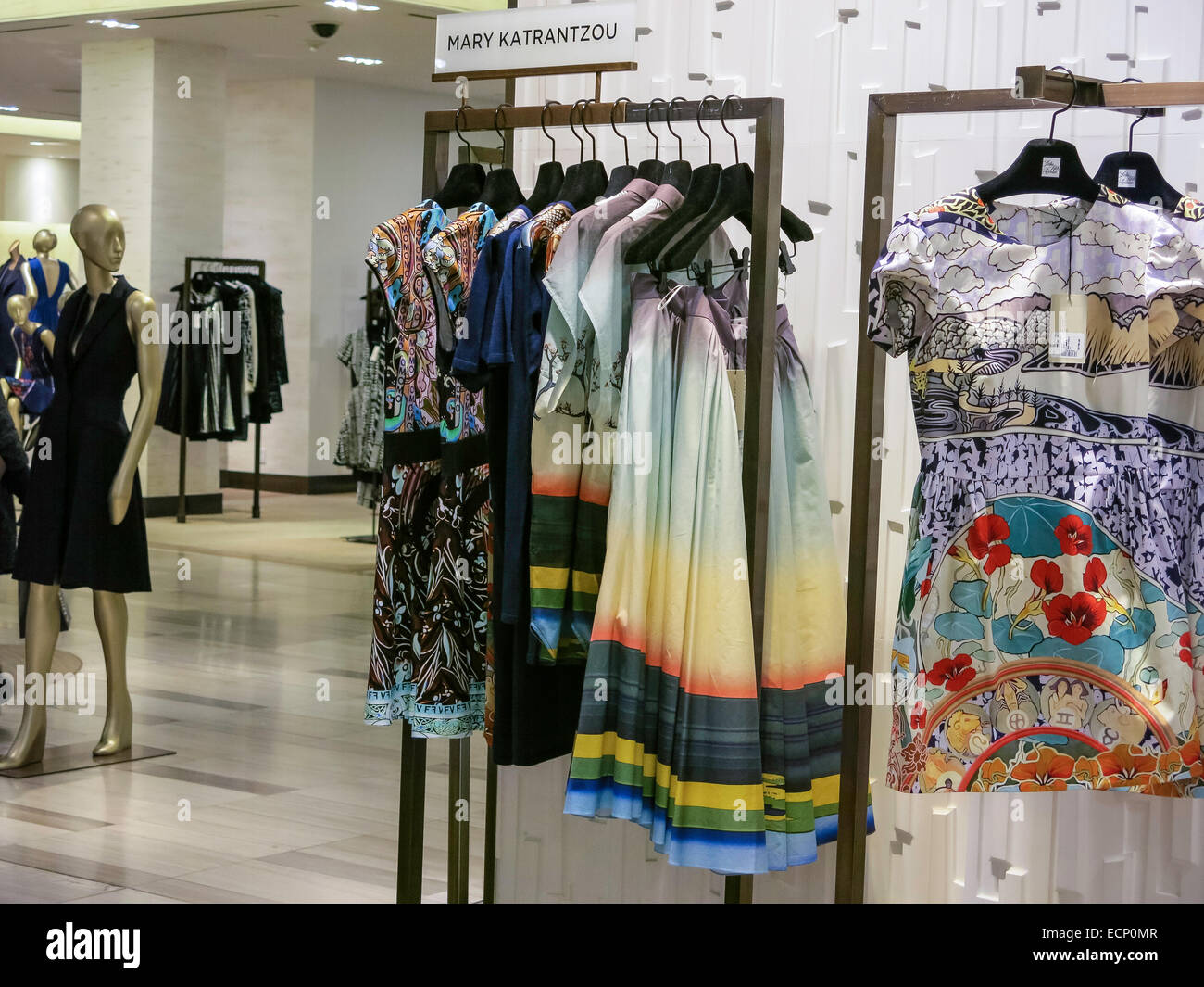 Saks Fifth Avenue Flagship Store Interior, NYC Stock Photo - Alamy