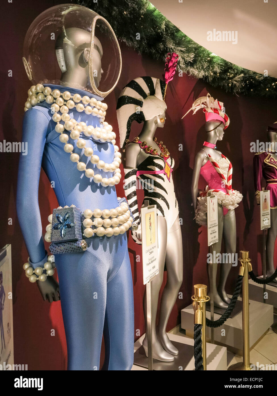 Rockettes Costumes Display in Saks Fifth Avenue Flagship Store, NYC ...