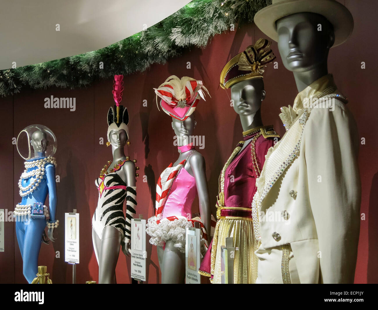Rockettes Costumes Display in Saks Fifth Avenue Flagship Store, NYC ...