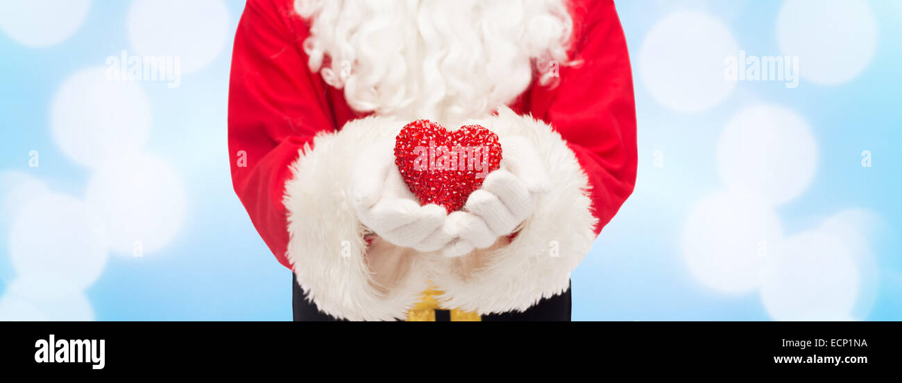 Heart santa hi-res stock photography and images - Alamy